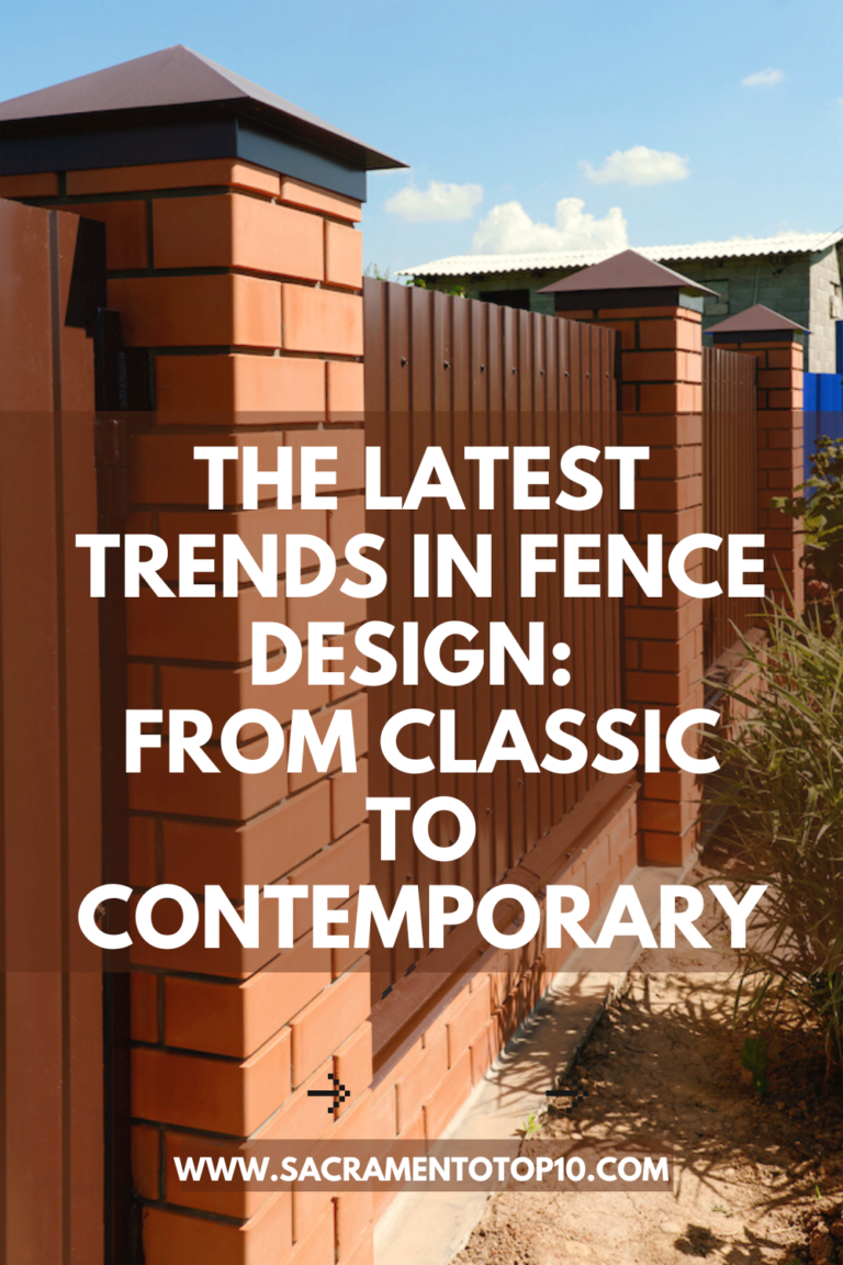 The Latest Trends in Fence Design: From Classic to Contemporary ...